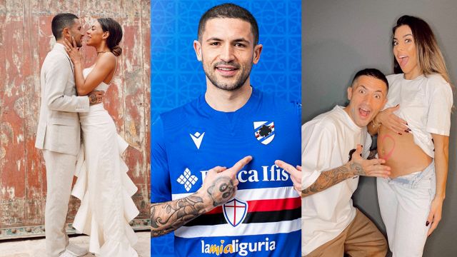 Sensi alla Samp, la dedica della moglie Giulia Amodio: "Nuova sfida"