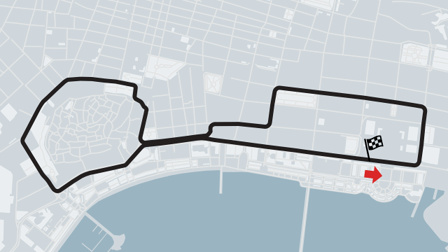 Circuito di Baku in Azerbaigian, caratteristiche. La video scheda
