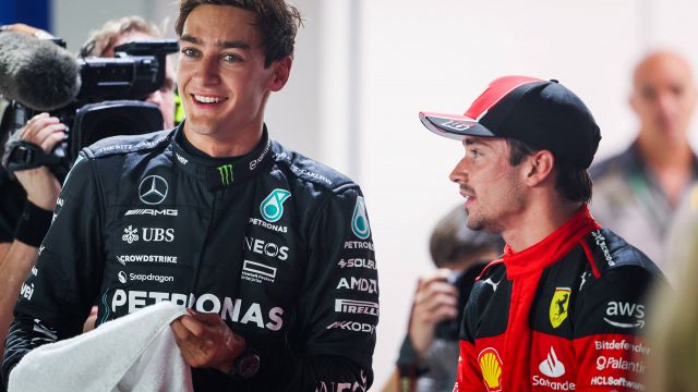 F1, Gp Qatar: Leclerc e Russell lanciano sfida Ferrari-Mercedes ...