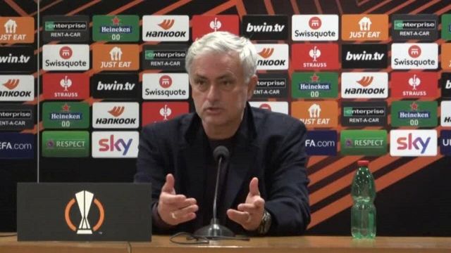 Roma - Sheriff, Mourinho: "Pisilli piangeva, questi ragazzi vogliono ...
