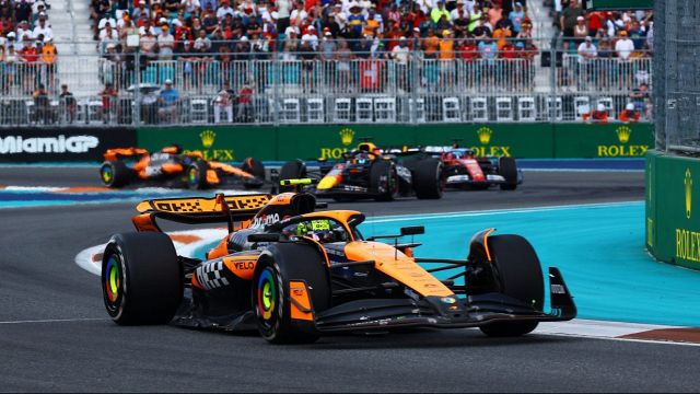 GP Miami: exploit di Norris, prima vittoria in F1. Battuto Verstappen 2°, Leclerc sul podio ...