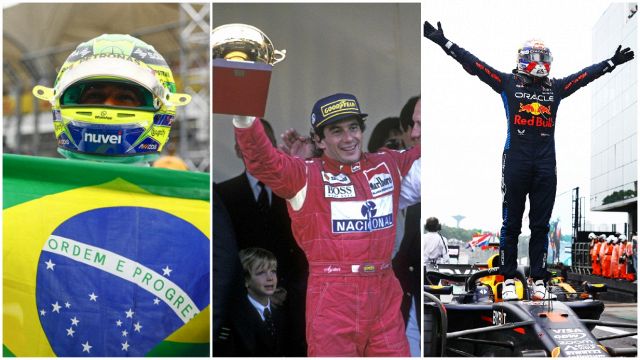 F1, Senna rivive a Interlagos: prima l'omaggio di Hamilton su McLaren ...