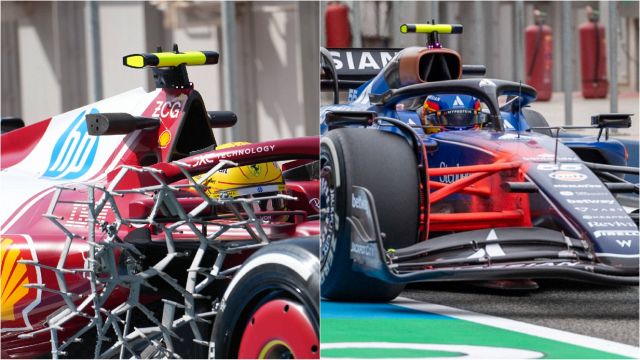 F1 test Bahrain, Flow Viz e Tubi di Pitot: a cosa serve la vernice ...