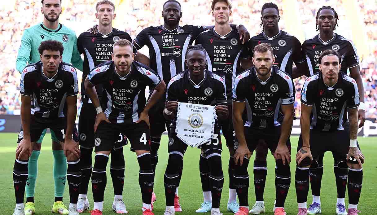 Rosa Udinese 2026/2027: tutti i Calciatori del Club