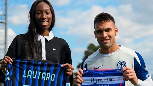 Paola Egonu tifosa dell'Inter, l'invito e l'incontro con Lautaro ...