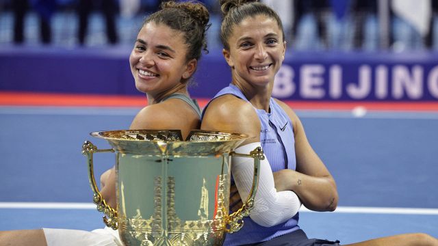 Il montepremi consolatorio vinto da Jasmine Paolini e Sara Errani in doppio al WTA 1000 Pechino ...