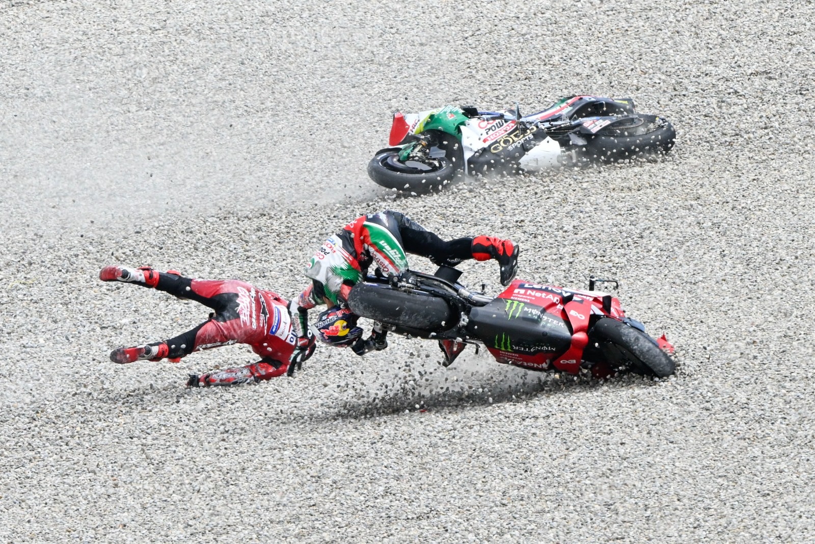 Alex Marquez e Zarco, come stanno dopo gli incidenti di Barcellona