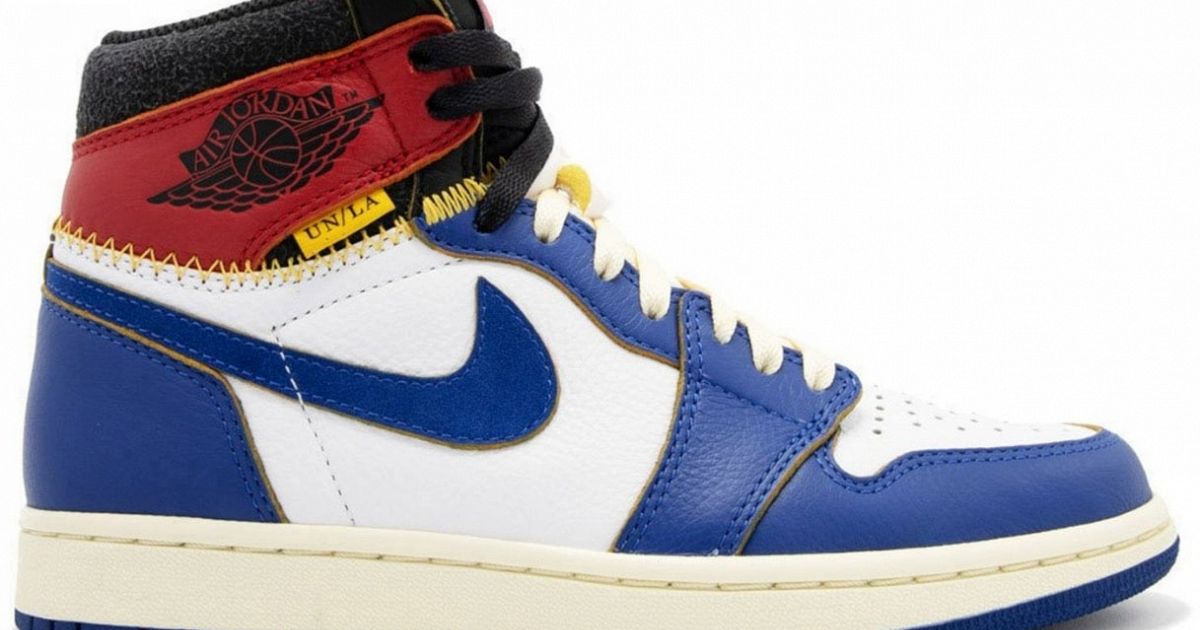 Nike X Union Los Angeles Jordan 1 Blue Toe