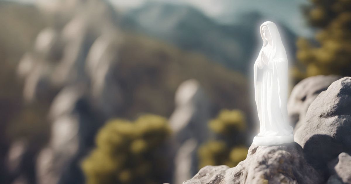 Apparizione della Vergine Maria sulla montagna: è un cattivo presagio ...