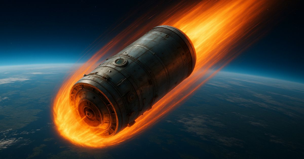 L'enorme sonda spaziale Rocket van è destinata a schiantarsi sulla ...