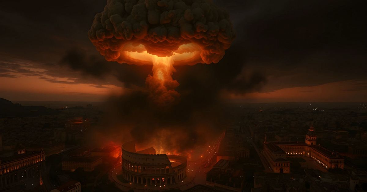Se la bomba atomica colpisse Roma: la mappa interattiva mostra uno ...