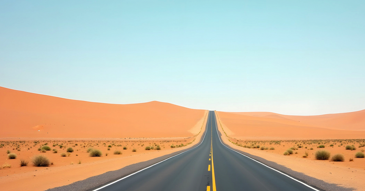 La strada più dritta del mondo: 256 km senza toccare il volante (e non ...