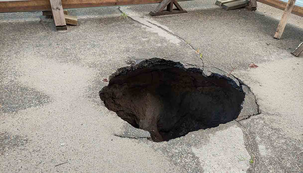 Labirinto sotterraneo a Roma: cosa sono i sinkholes
