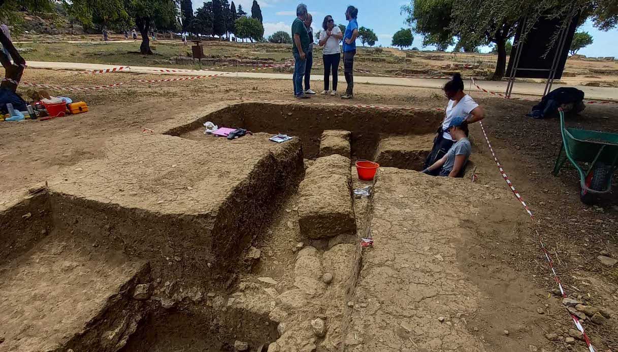 Emersi nuovi resti alla Valle dei Templi di Agrigento