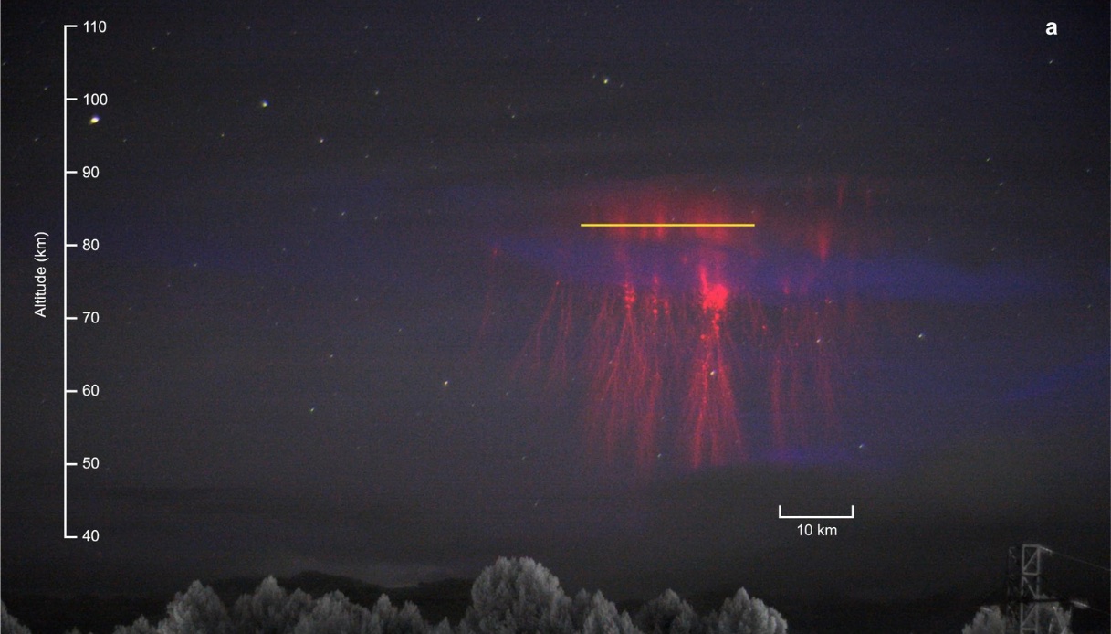 Cosa sono i fantasmi mesosferici: scoperte le loro origini