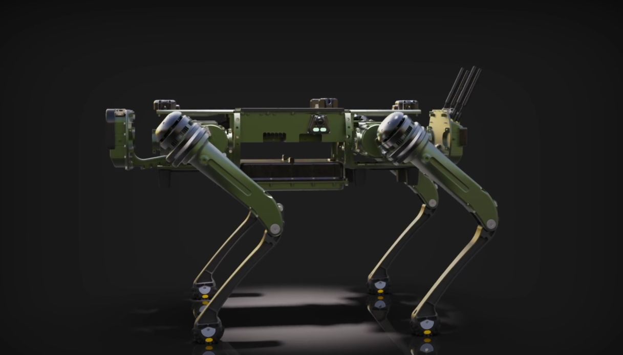 Cosa può fare Vision 60, il cane robot soldato dell'esercito USA