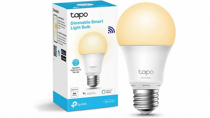 Tapo L510E, lampadina smart Wi-Fi dimmerabile ora scontata del 53%