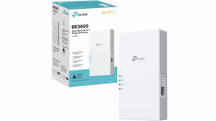 TP-Link WiFi 7, il ripetitore dual-band ad alte prestazioni ora al 40%