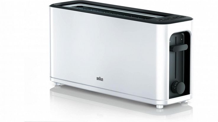 Braun, tostapane smart con 7 livelli di doratura scontato del 59%