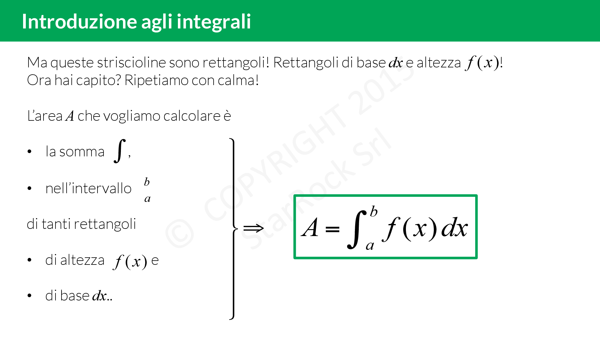 Integrali definiti e indefiniti: definizioni ed esempi