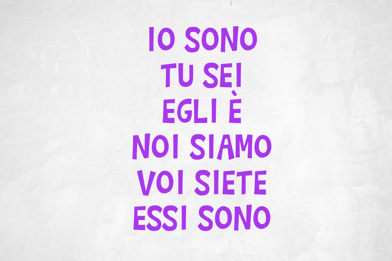Il verbo essere: quando si usa e come si analizza