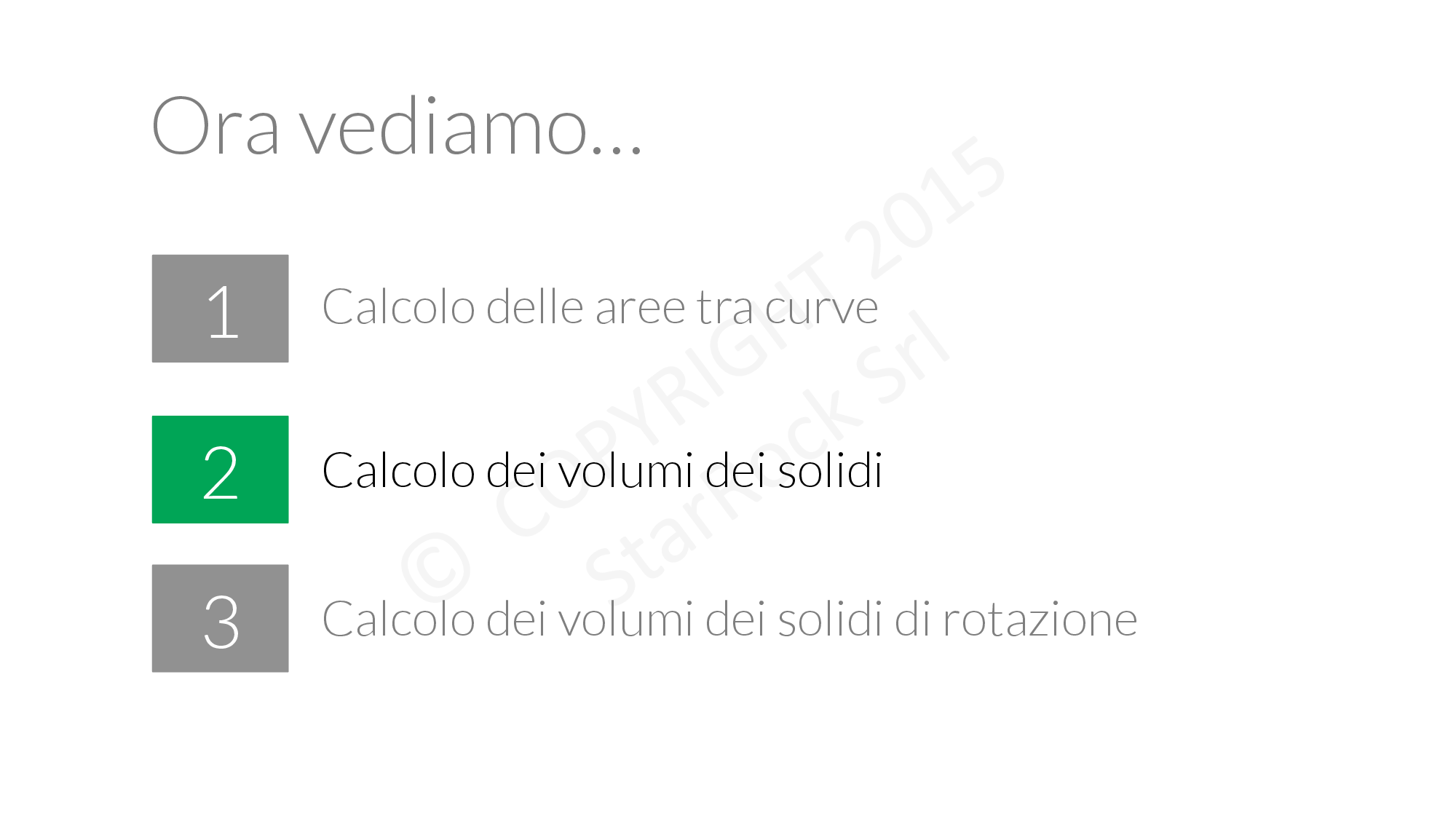 Aree tra curve e volume dei solidi: come calcolarli
