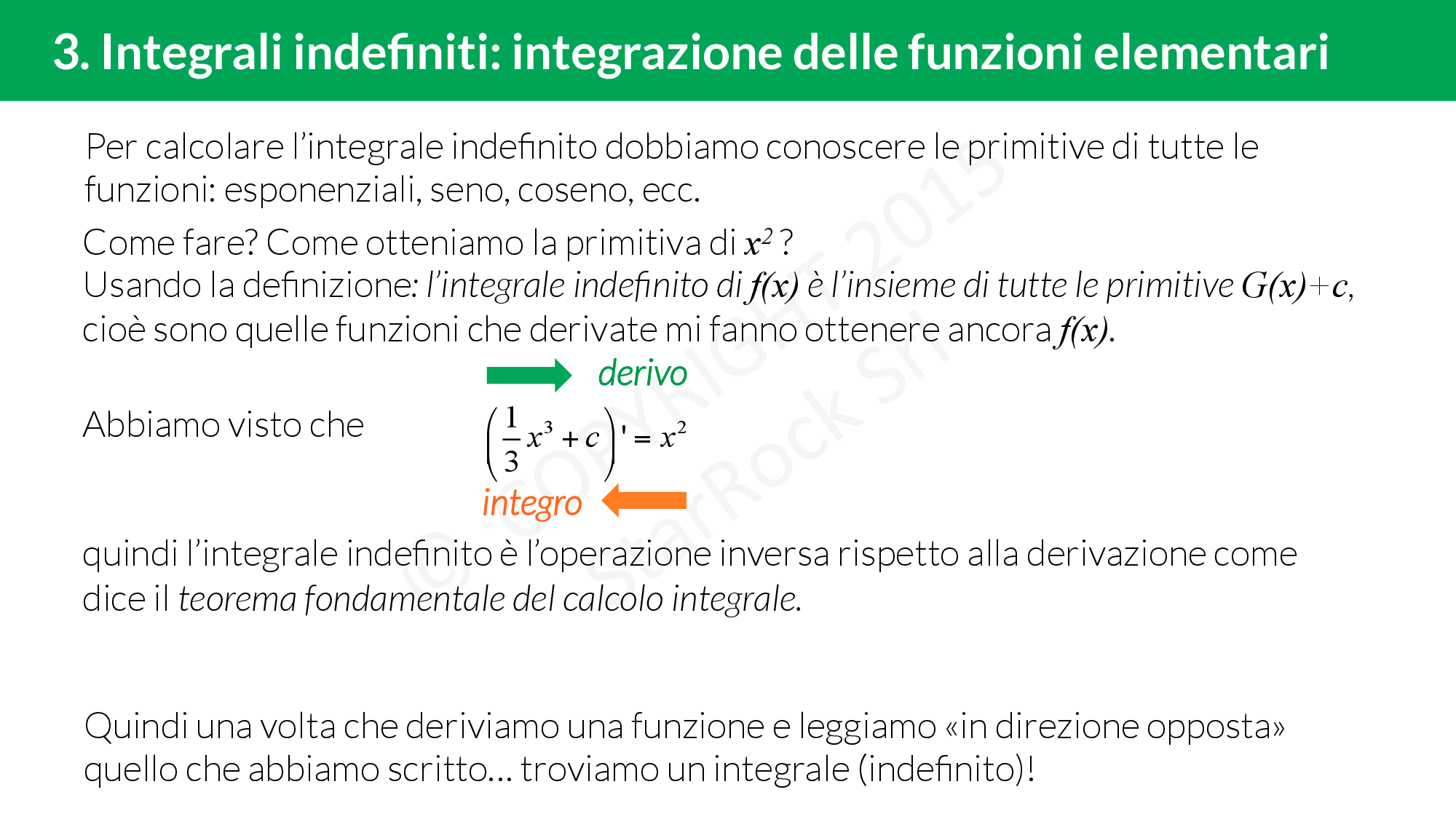 Integrali definiti e indefiniti: definizioni ed esempi