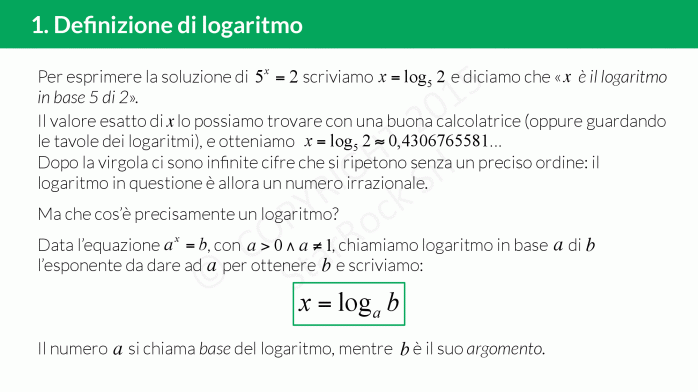 Logaritmi Cosa Sono Formule E Quali Sono Le Proprietà