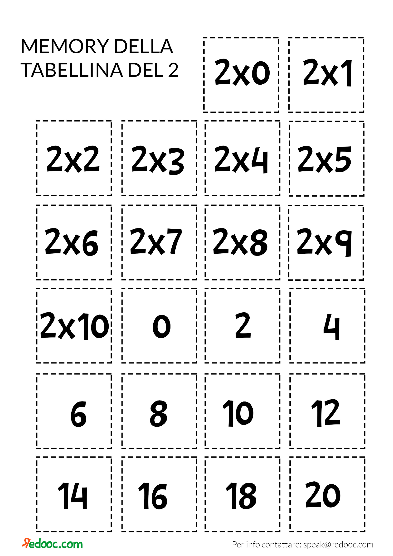 Tabelline: giochi e attività per impararle