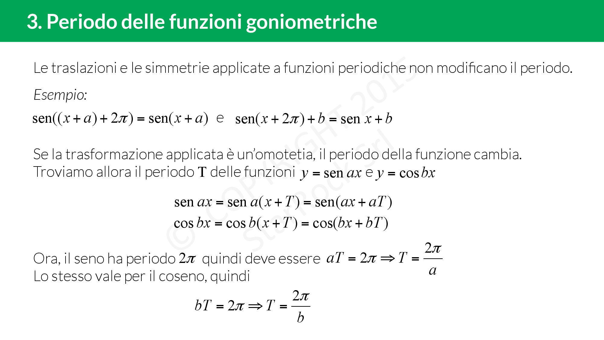 Periodo Di Funzioni Goniometriche E Valori Assoluti