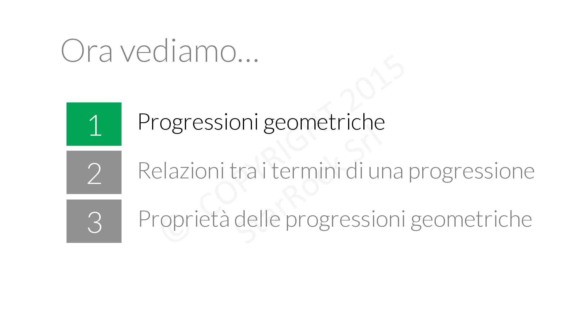Progressioni geometriche: tutte le relazioni e proprietà