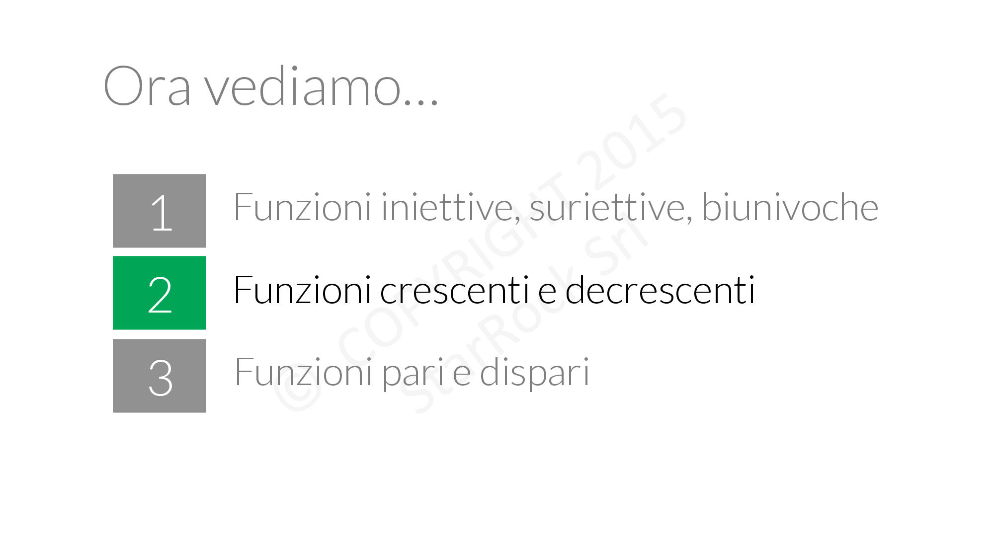Le funzioni matematiche: definizione e proprietà