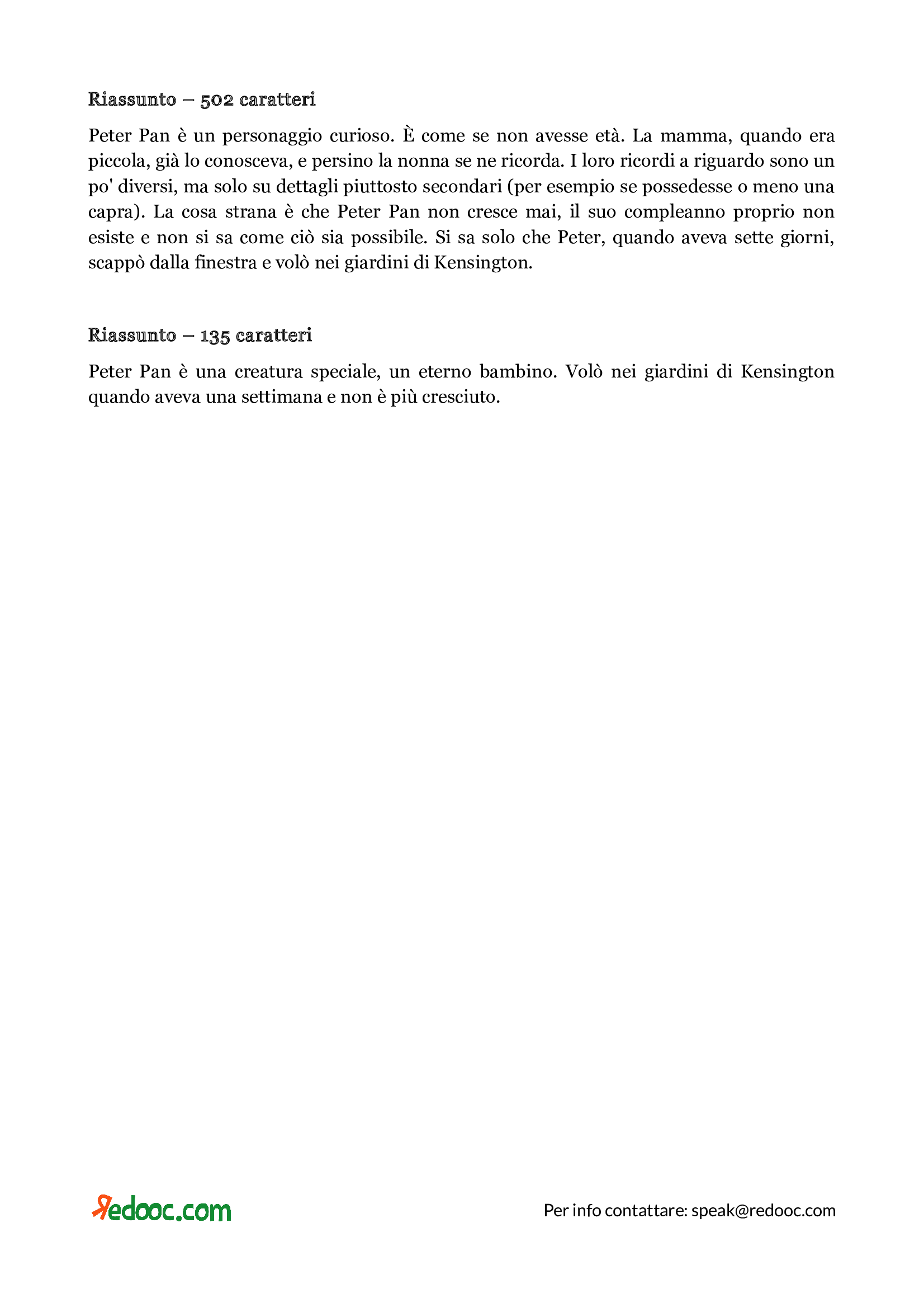 Come riassumere correttamente un testo