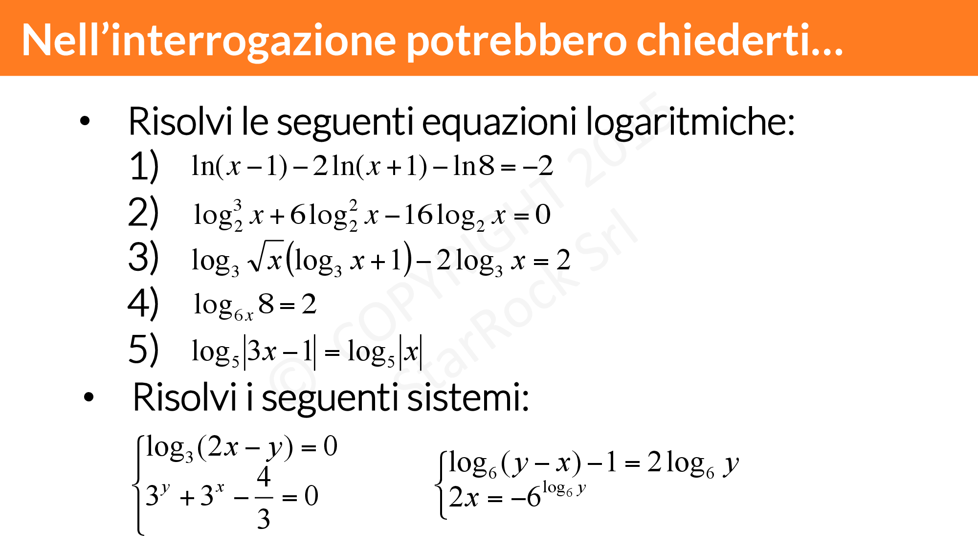 Equazioni logaritmiche: definizione e come risolverle