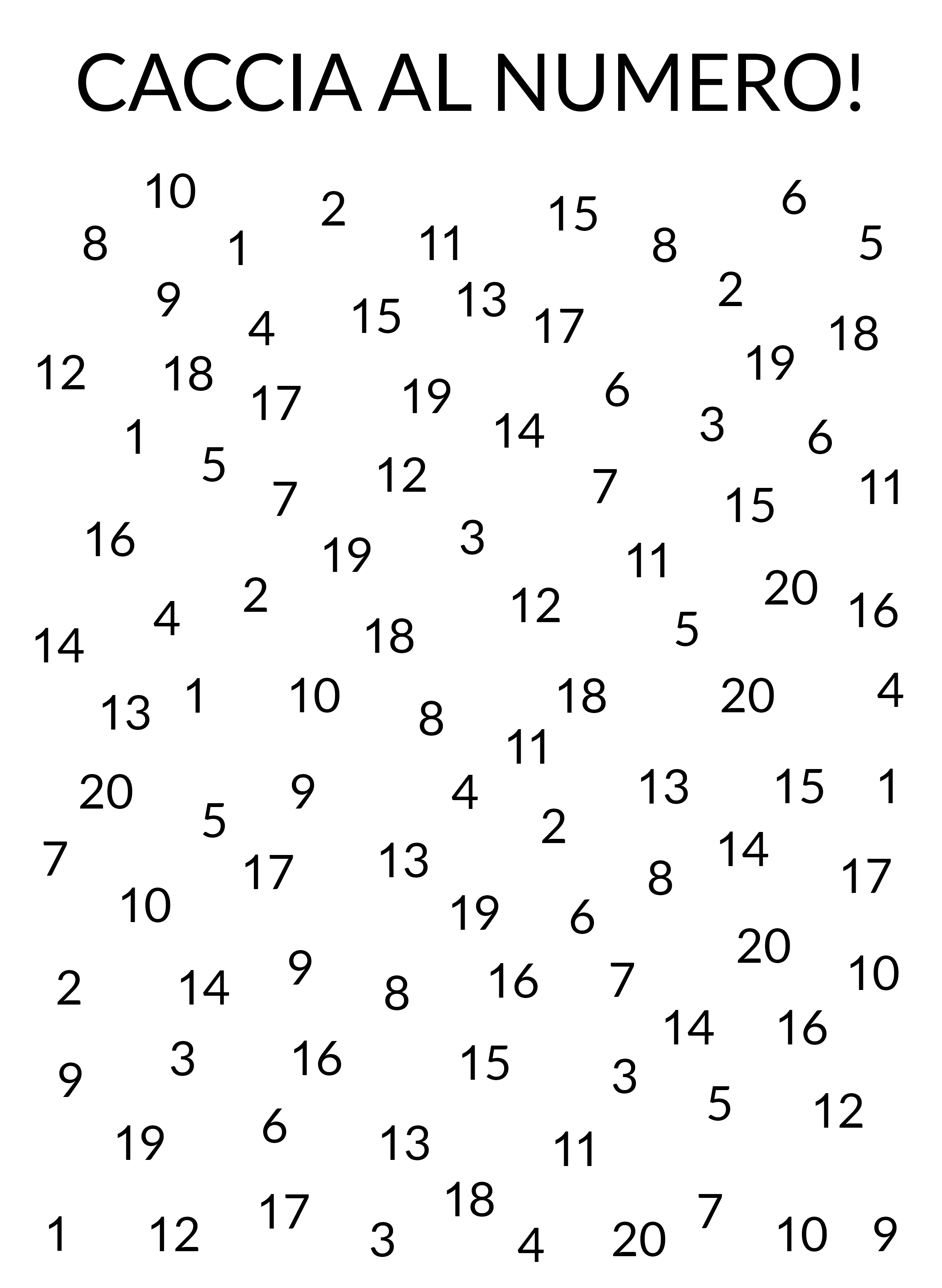 Numeri da 10 a 20: come imparare a scriverli