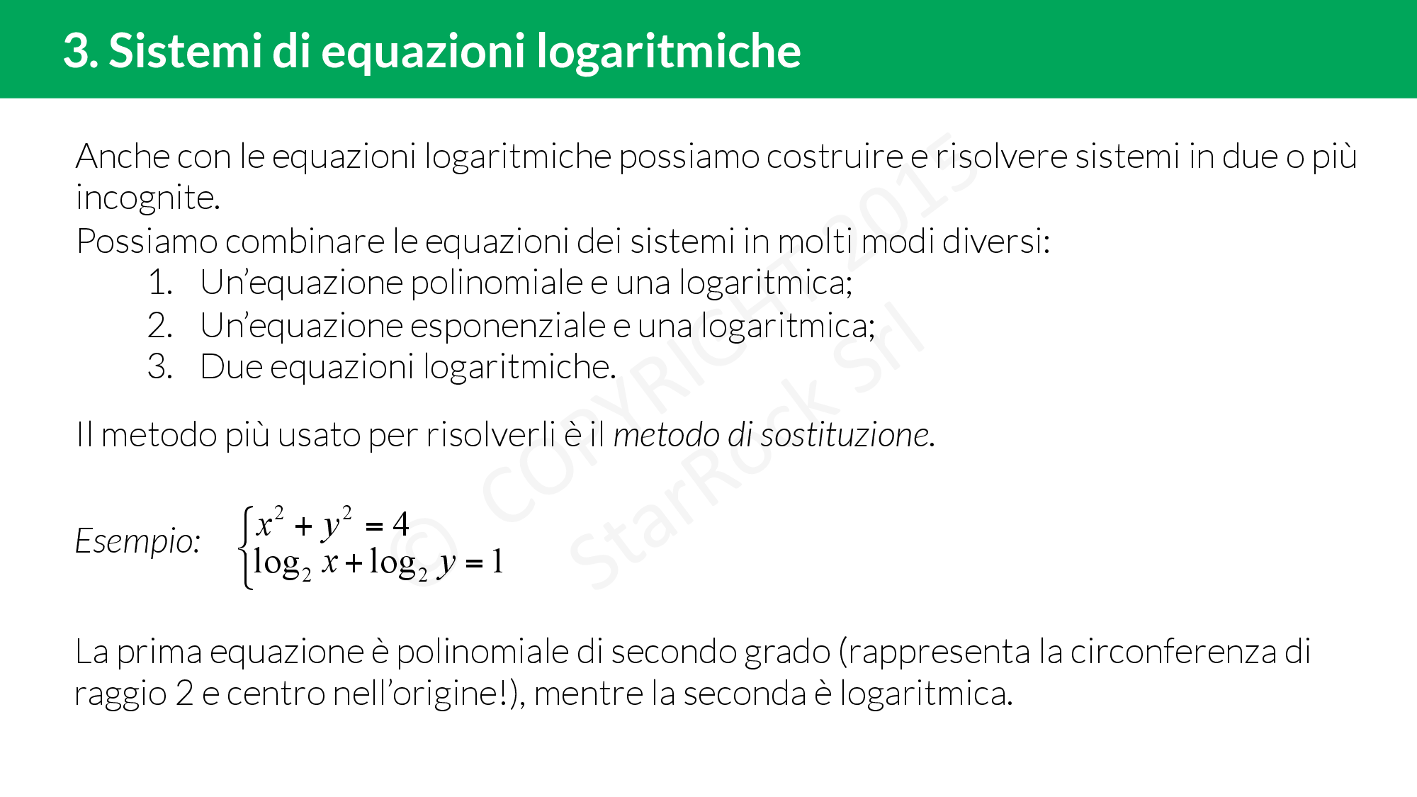 Equazioni logaritmiche: definizione e come risolverle