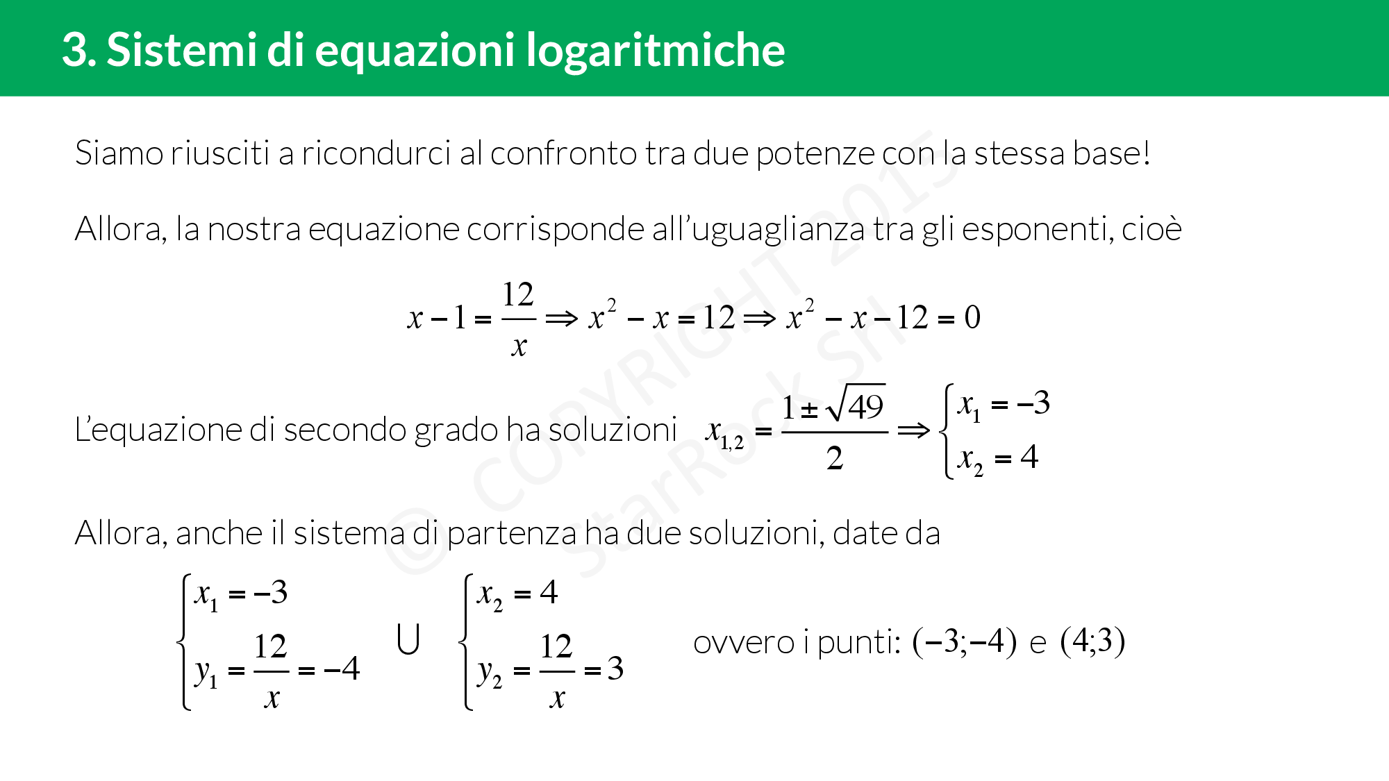 Equazioni logaritmiche: definizione e come risolverle