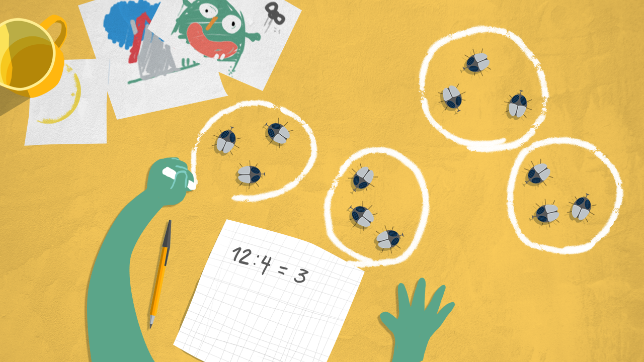 La divisione: come si fa e quali sono le sue proprietà