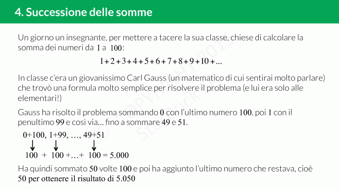 Successioni numeriche: definizione e proprietà