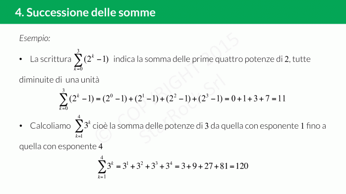Successioni numeriche: definizione e proprietà