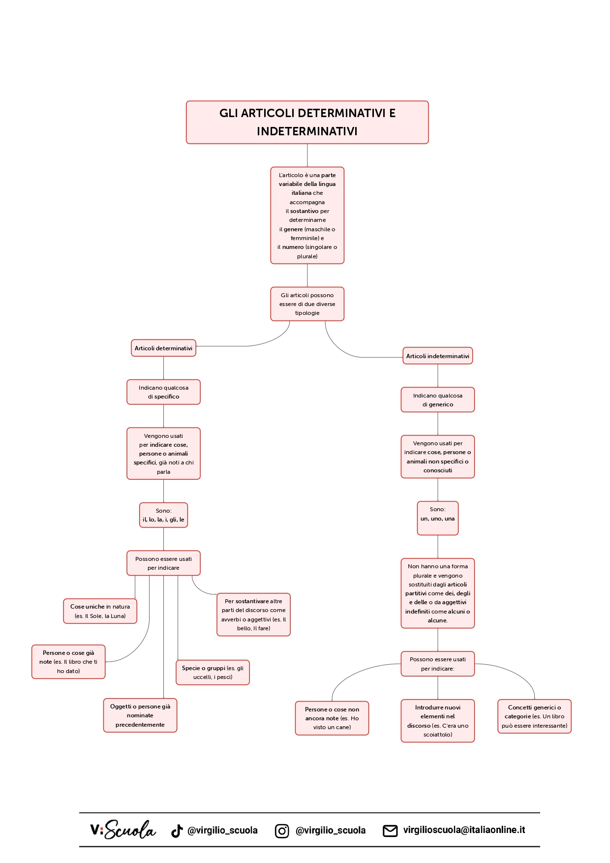 Articoli determinativi e indeterminativi: usi e forme