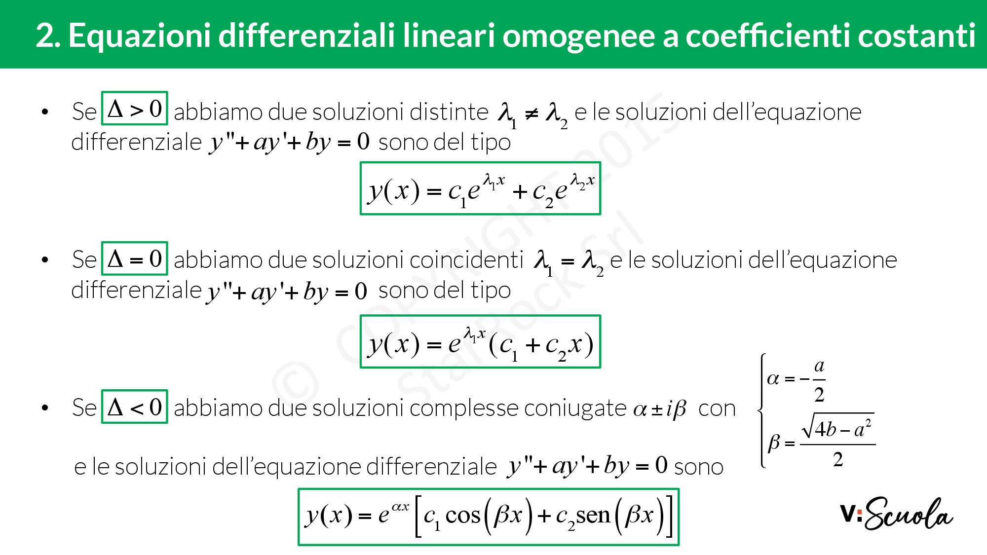 Equazioni Differenziali Di Secondo Ordine E Problemi Di Cauchy Per