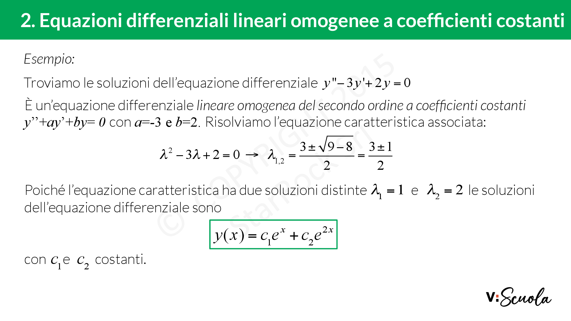 Equazioni Differenziali Di Secondo Ordine E Problemi Di Cauchy Per