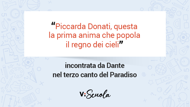 Analisi terzo canto del Paradiso: Piccarda Donati