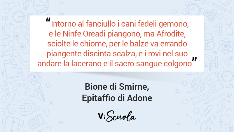 Il mito di Adone e Afrodite