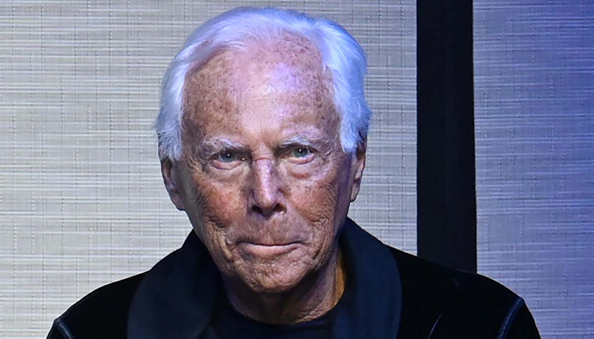 Giorgio Armani e il retroscena sulla laurea (e su un abito)