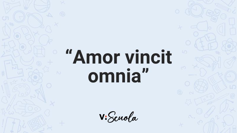 Amor vincit omnia: che significa la massima di Virgilio